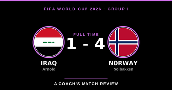 Iraq 1-4 Norway: A Coach's Match Review – Coach Notes